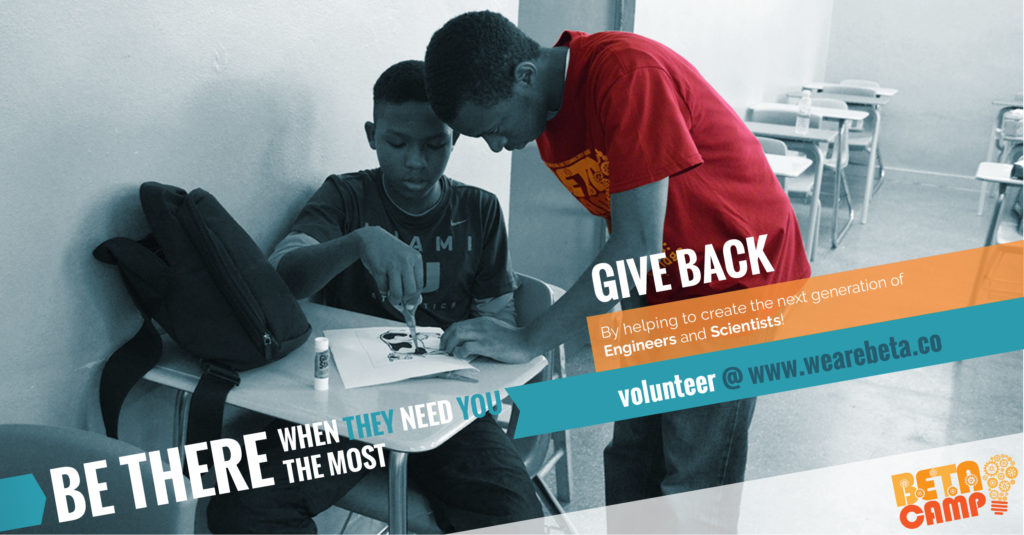 Volunteer for BETA Camp 2017! - BETA Camp
